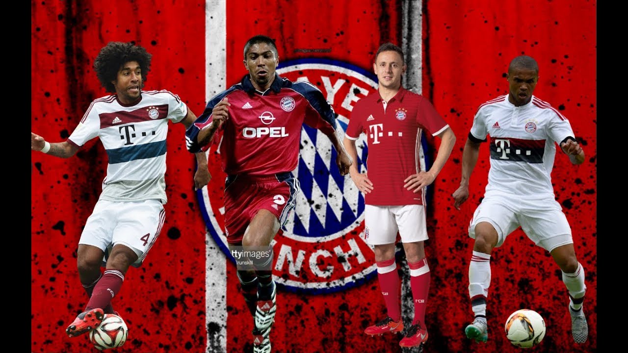 13 Jogadores Brasileiros que Atuaram Pelo Bayern de Munique - YouTube