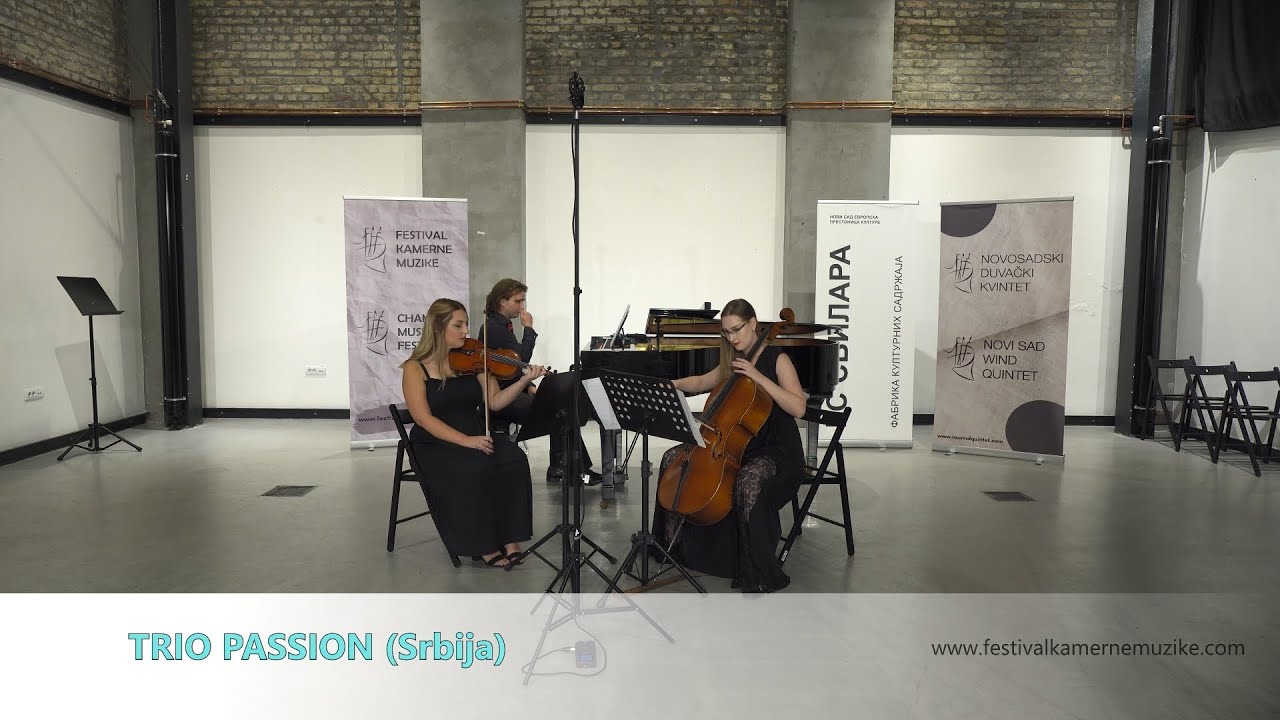 Trio Passion (Chamber Music Festival Novi Sad 2021) - YouTube Music