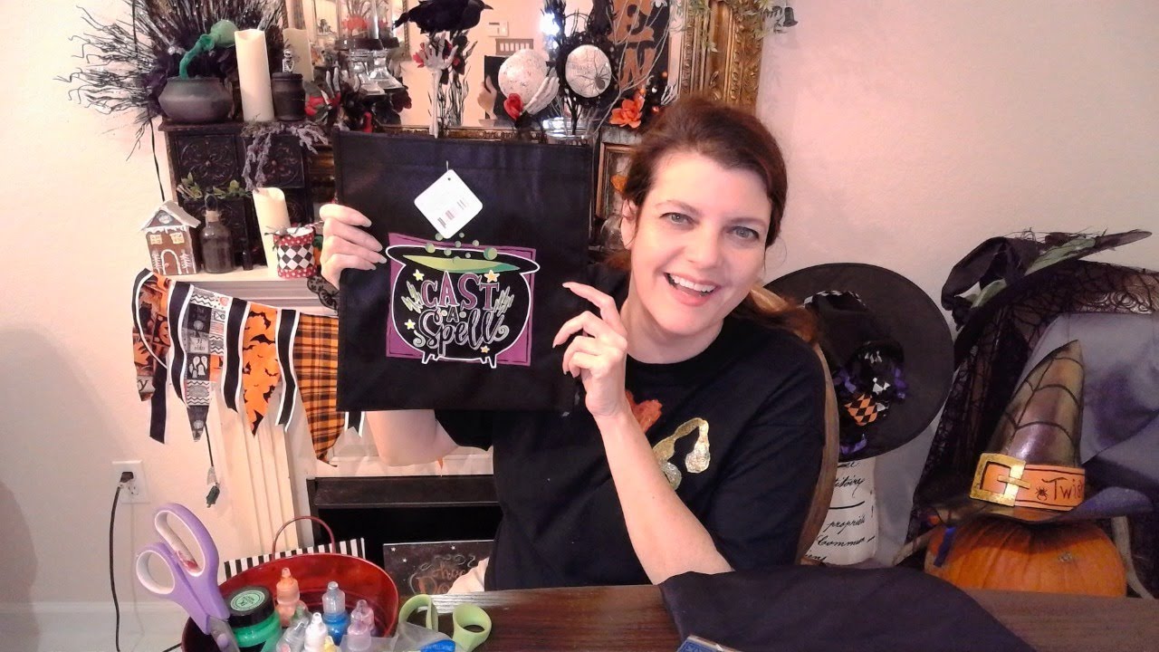 Dollar Tree Halloween Apron - YouTube