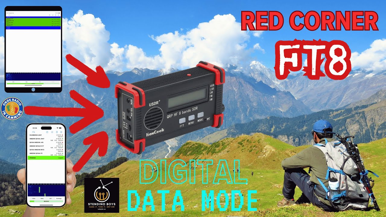 FT8 Portatile: Configurazione Completa con Red Corner e Dispositivi iOS ...