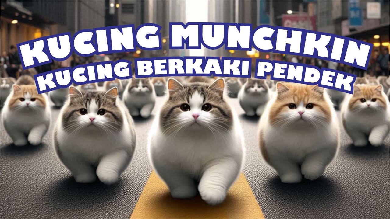 Kucing Munchkin Si Ceper Yang Imut - YouTube