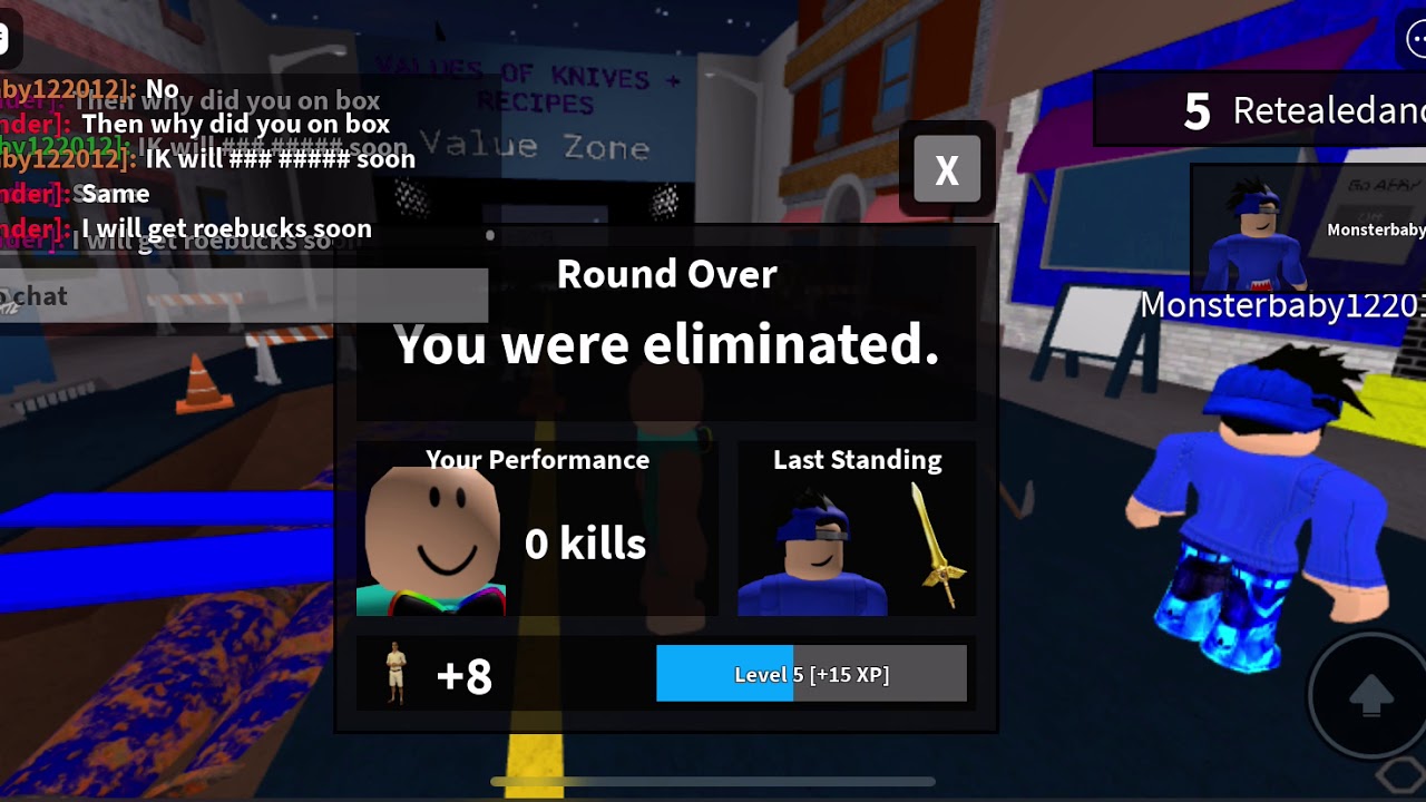 Play mm2 Assassin with my friend Charlie - YouTube