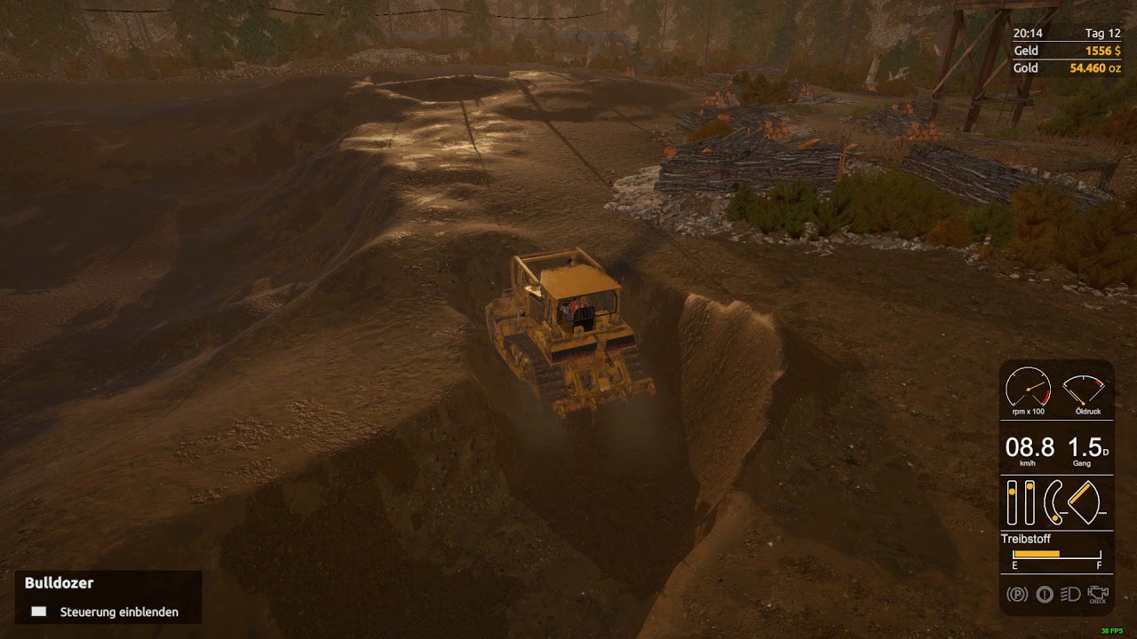 Gold Rush: the Game - bulldozer bug - YouTube