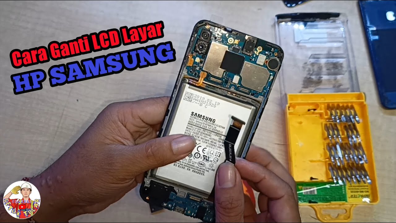 Tutorial Ganti LCD/Layar HP Samsung M20 - YouTube