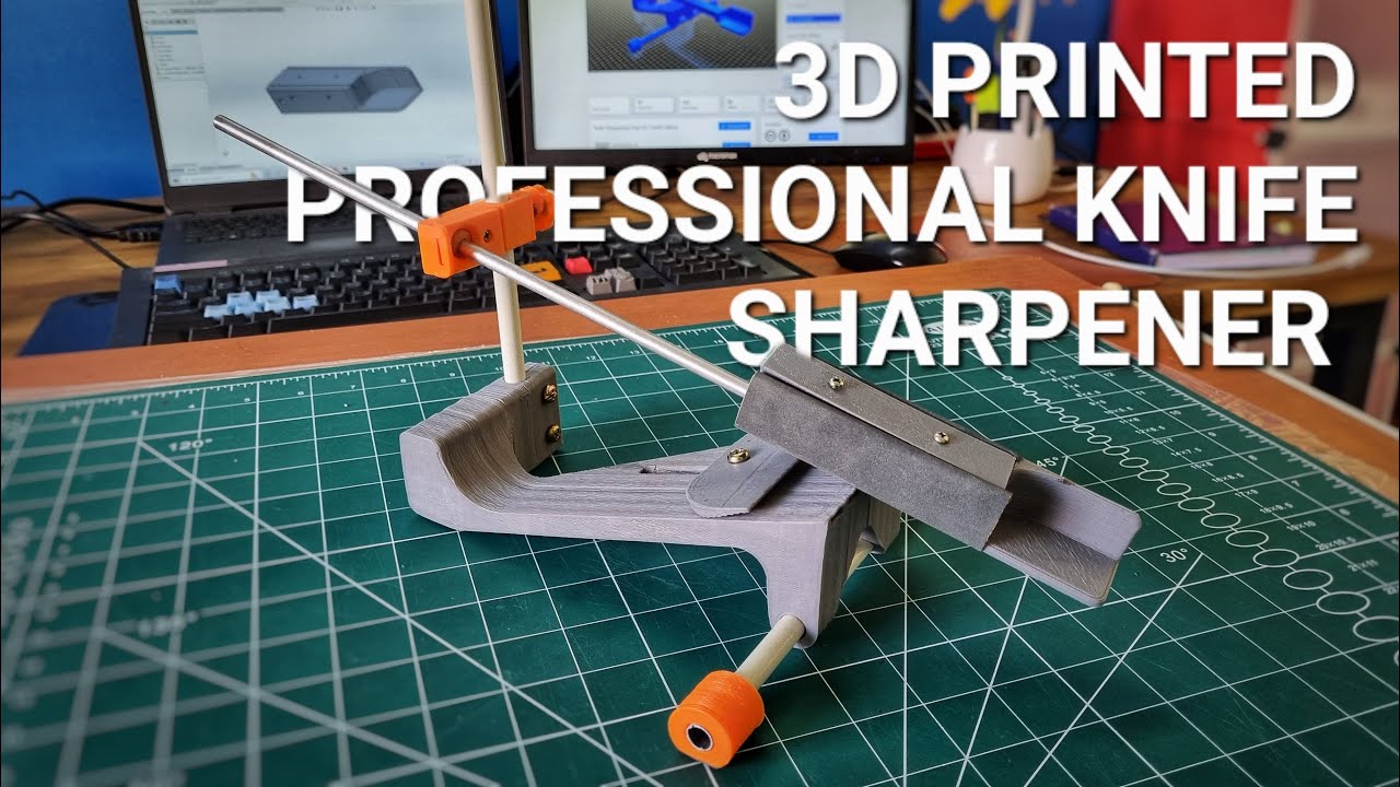 3D Printed Professional Knife Sharpener - YouTube