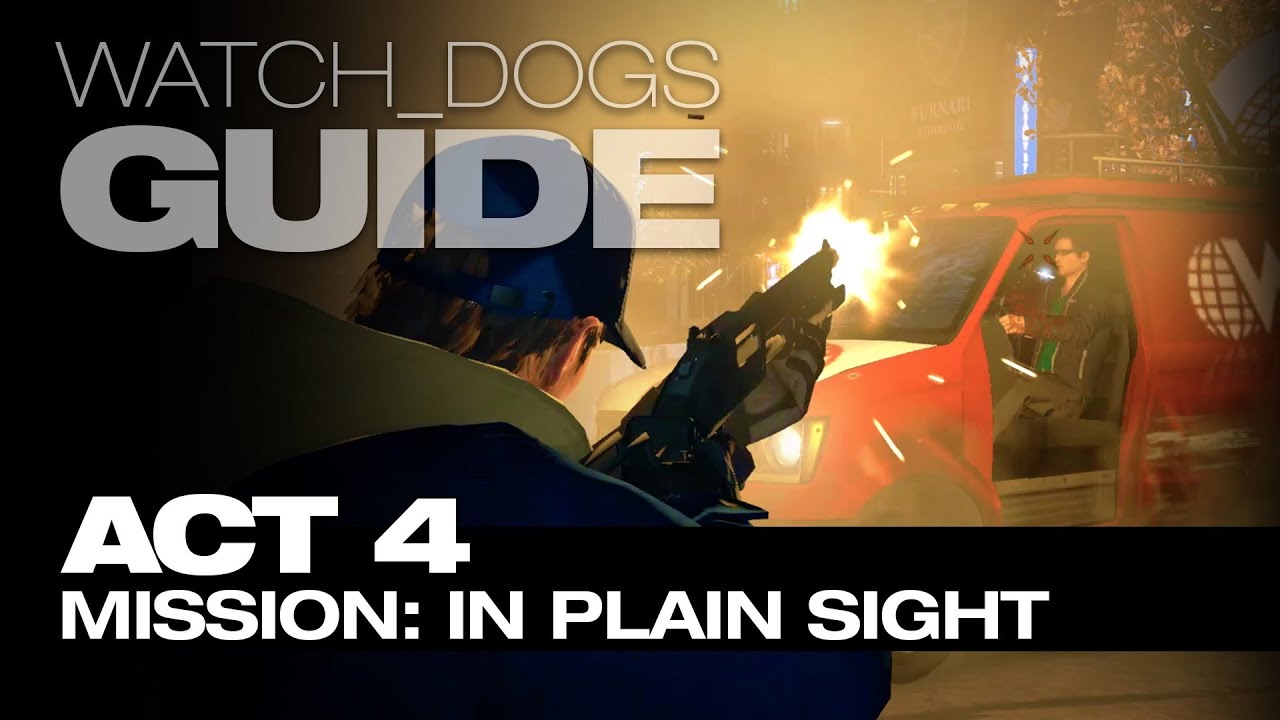 Watch_Dogs ACT 4 - Tack Town News-Van / Escape - YouTube