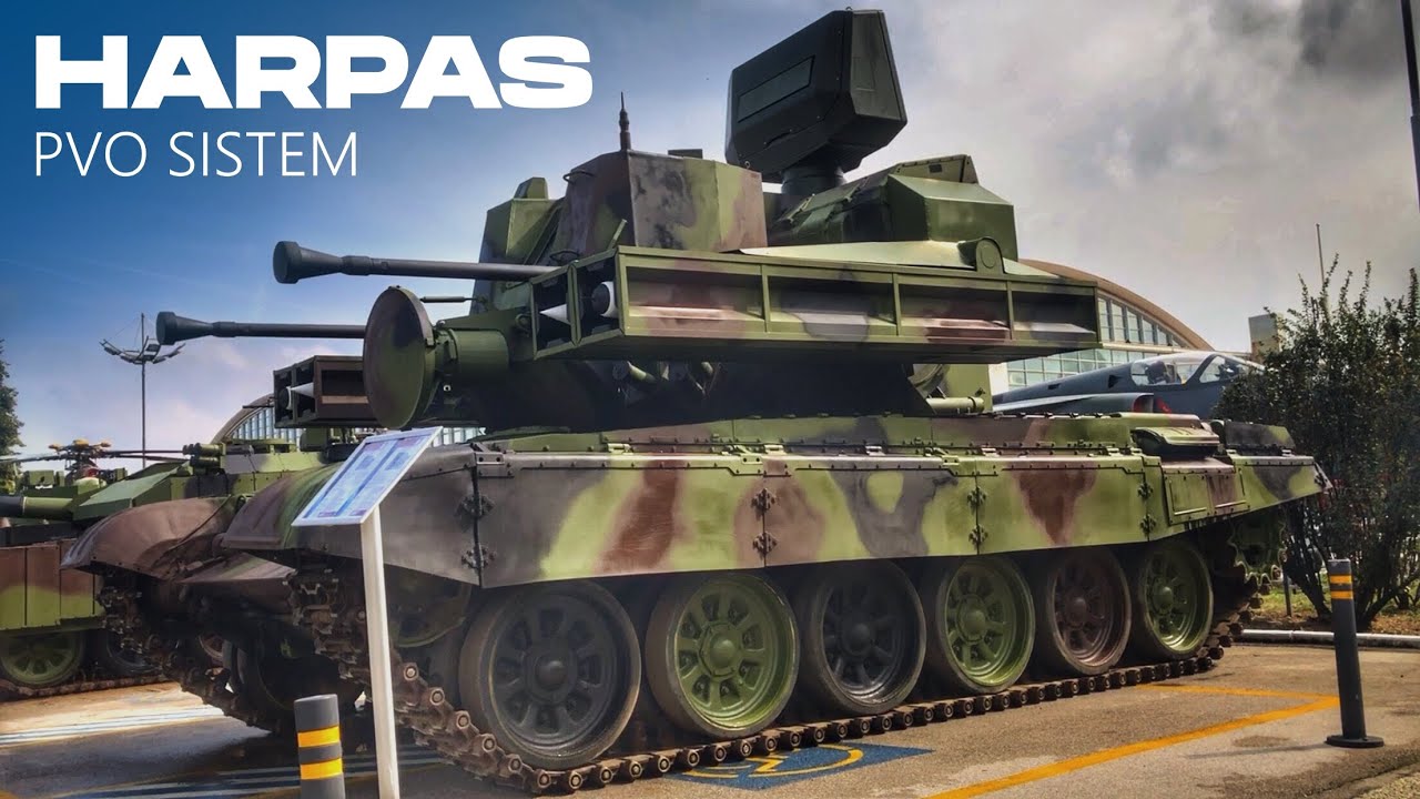 NOVI HIBRIDNI PVO SISTEM “HARPAS” - YouTube