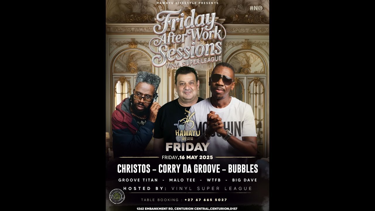Bubbles Live At Hawayu Lifestyle Friday after Work Sessions Vinyl Super ...