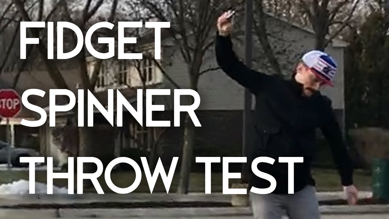 Fidget Spinner - Throw Test - Durability Hand Spinner Fidget Toy EDC ...