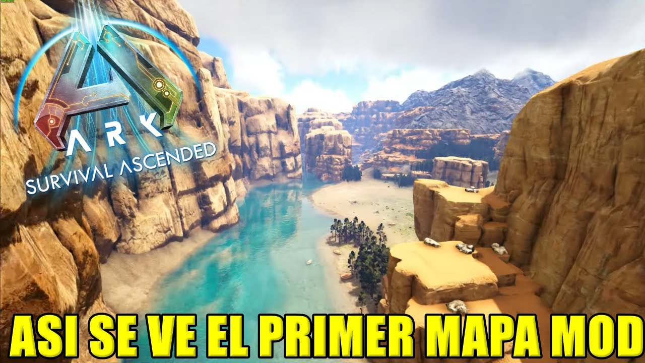 ASI SE VE EL PRIMER MAPA MOD OFICIALMENTE CONFIRMADO PARA ARK ASCEND ...