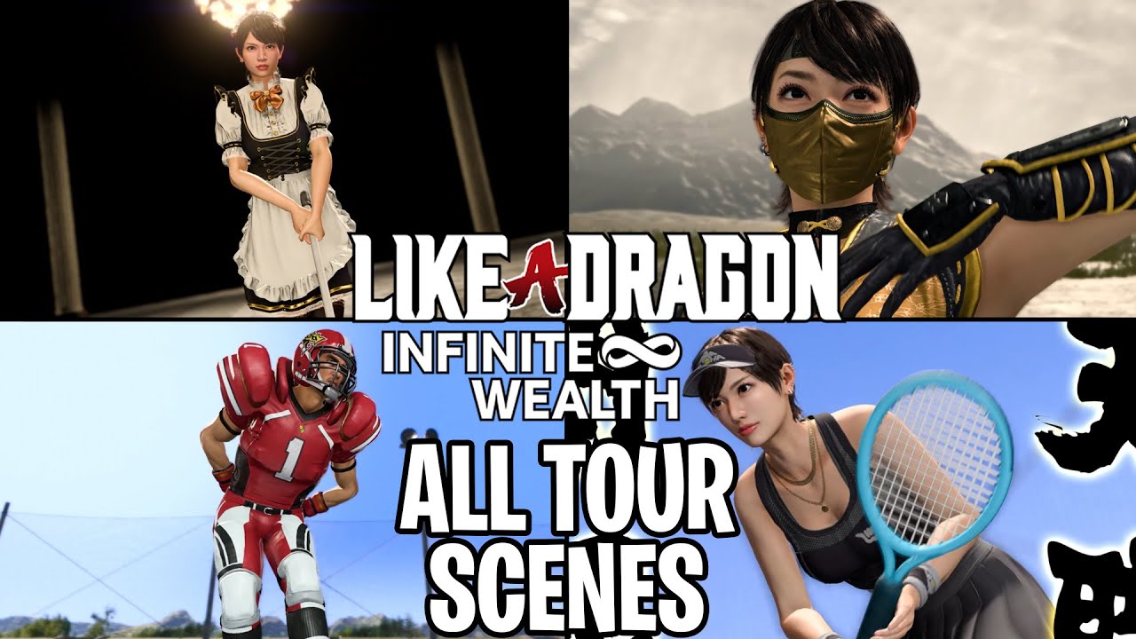 Like A Dragon: Infinite Wealth | ALL Alo-Happy Tours (Job Inspiration ...