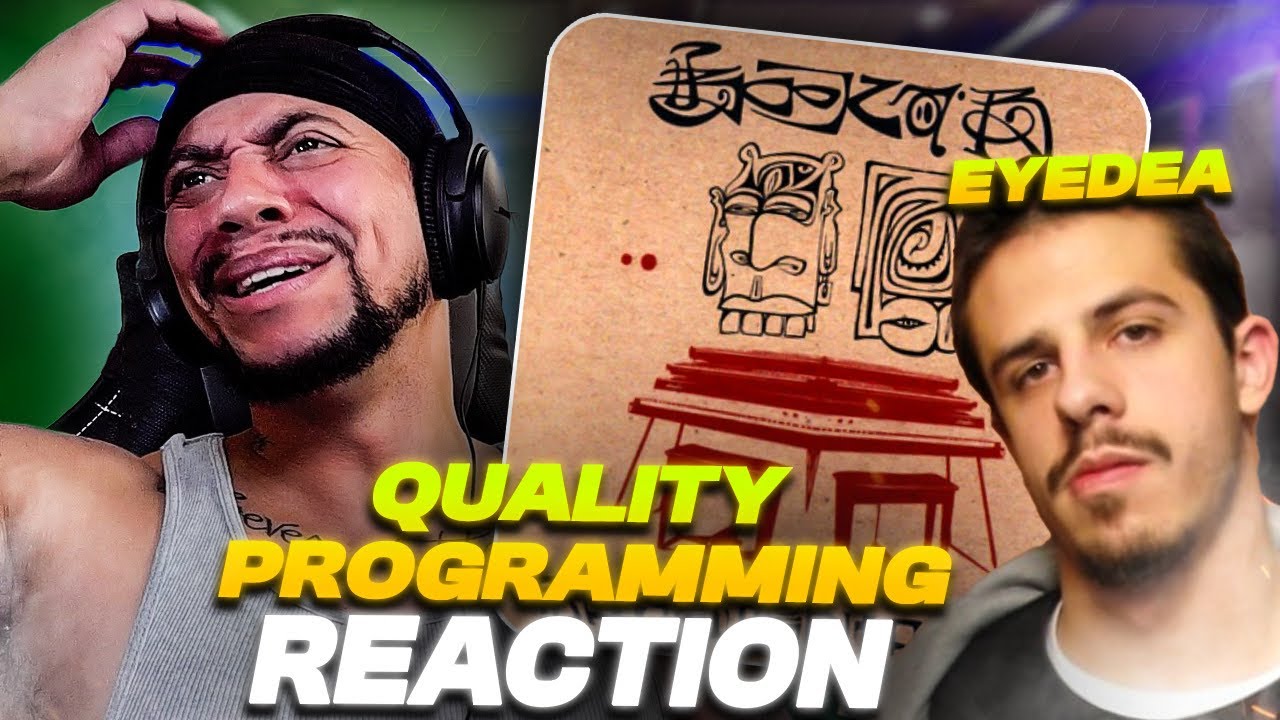FIRST TIME CHECKING HIM OUT!!! Eyedea - Quality Programming (LIVE ...