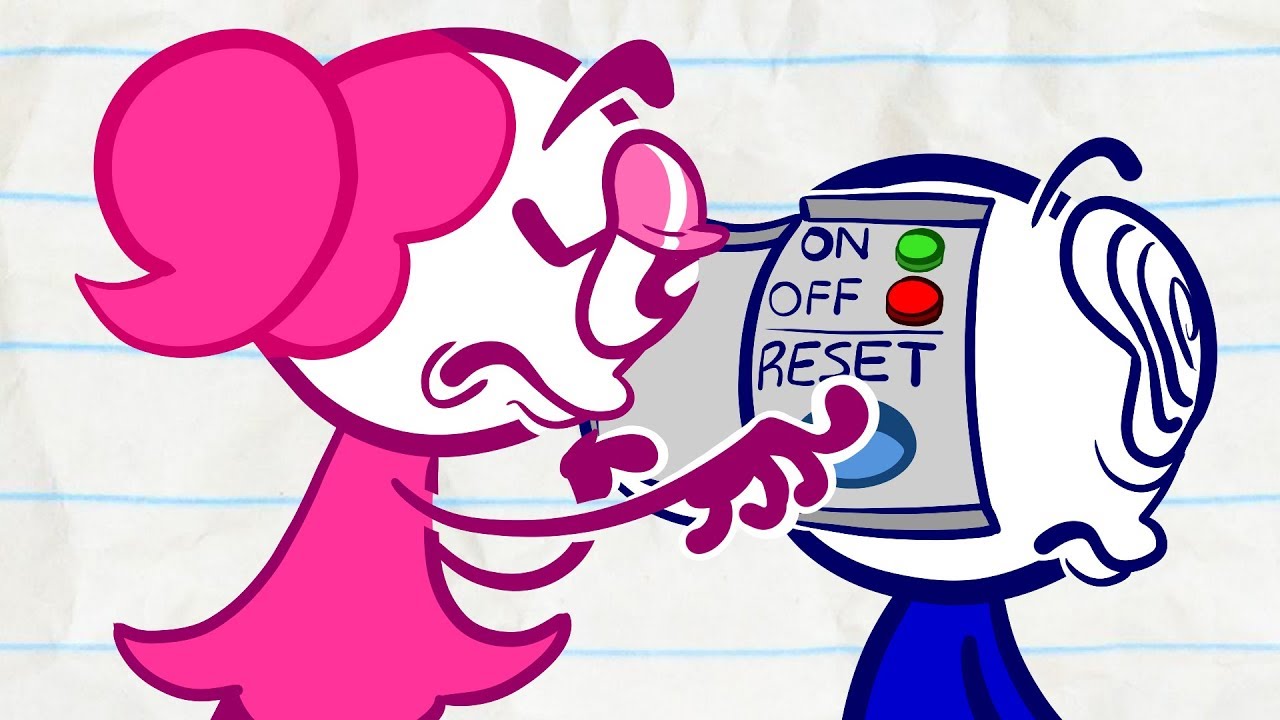 Pencilmiss Hits the Reset Button! | Animation | Cartoons | Pencilmation ...