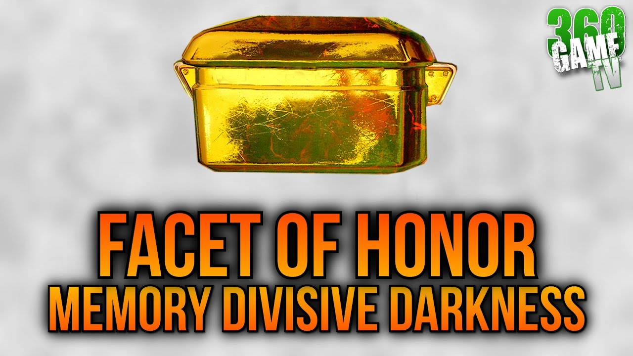 Memory Divisive Darkness Location - Facet of Honor Prismatic Fragment ...