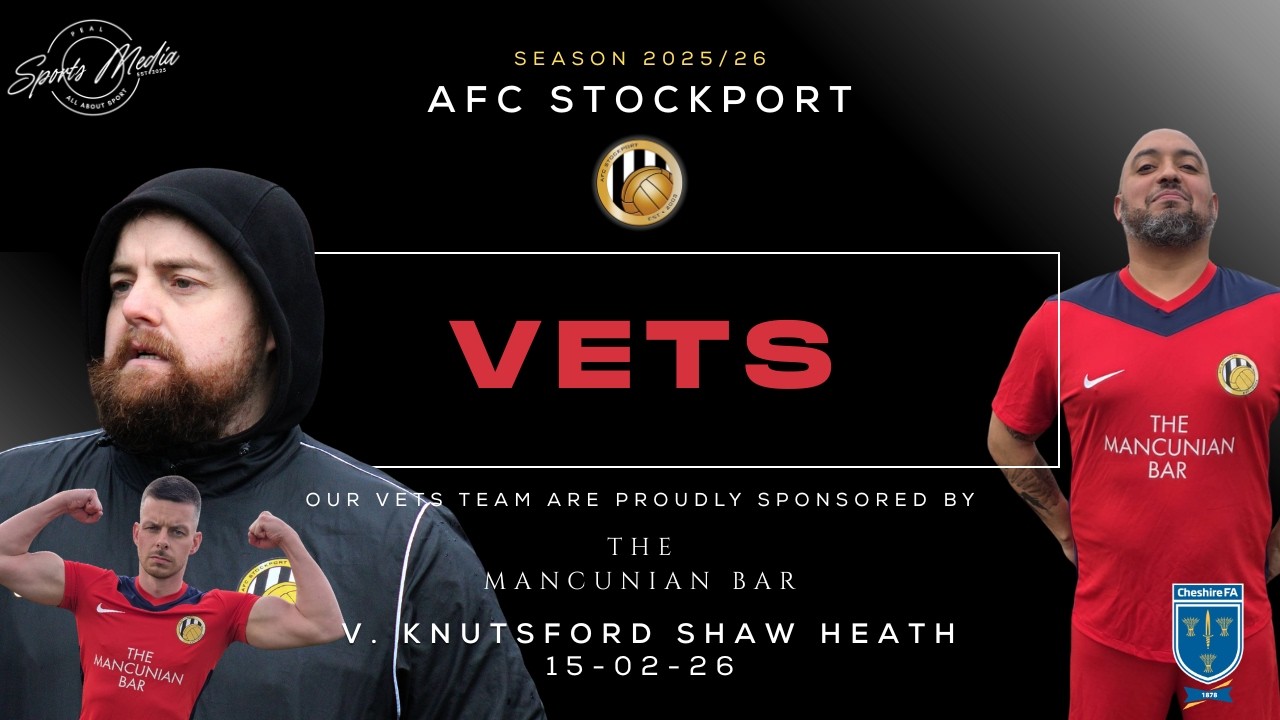AFC STOCKPORT VETS v. Knutsford Shaw Heath - YouTube