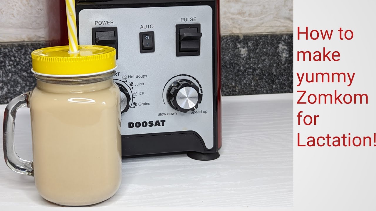 How to make yummy Zomkom for Lactation (Ghanian Spicy Millet drink ...