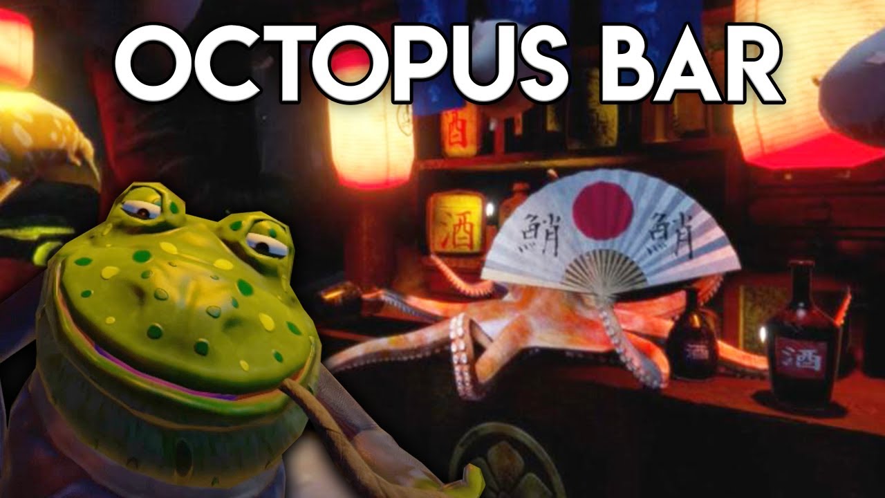 Octopus Bar VR | HTC VIVE | Упоротые игры - YouTube