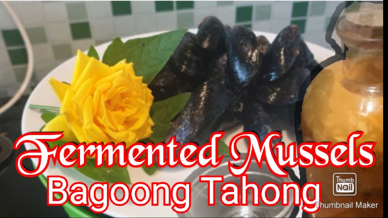 #Mussels #Tahong #Homemade Fermented mussels/Bagoong Tahong - YouTube