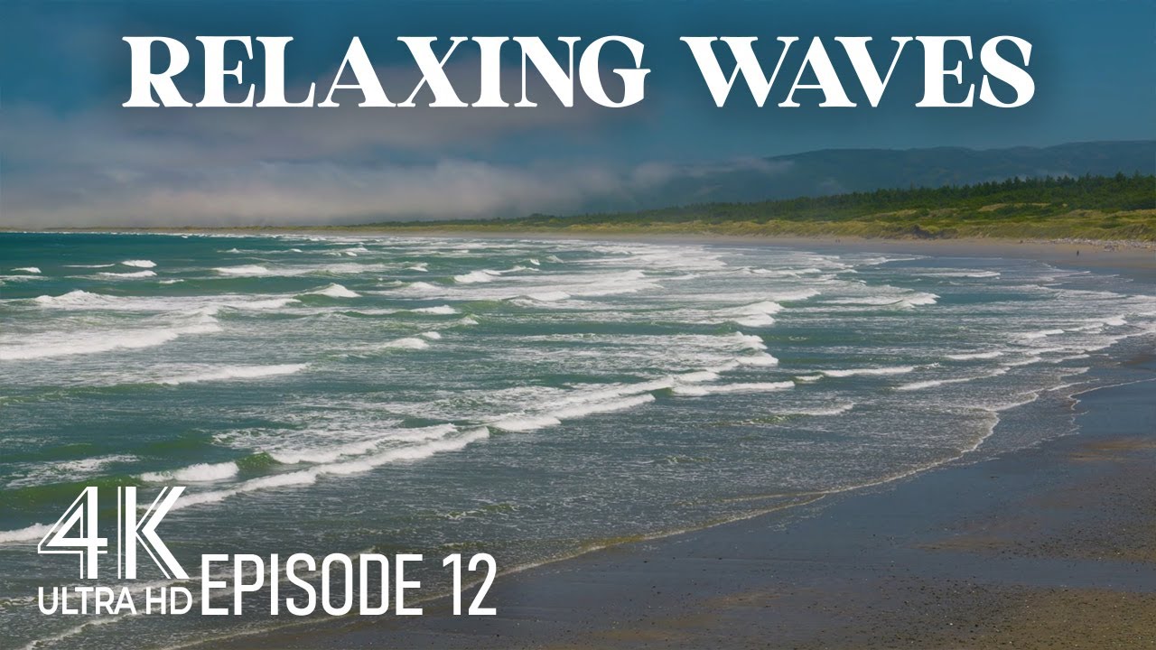 Mighty Pacific Ocean 8K | Relaxing Waves Sound at Pyramid Point ...