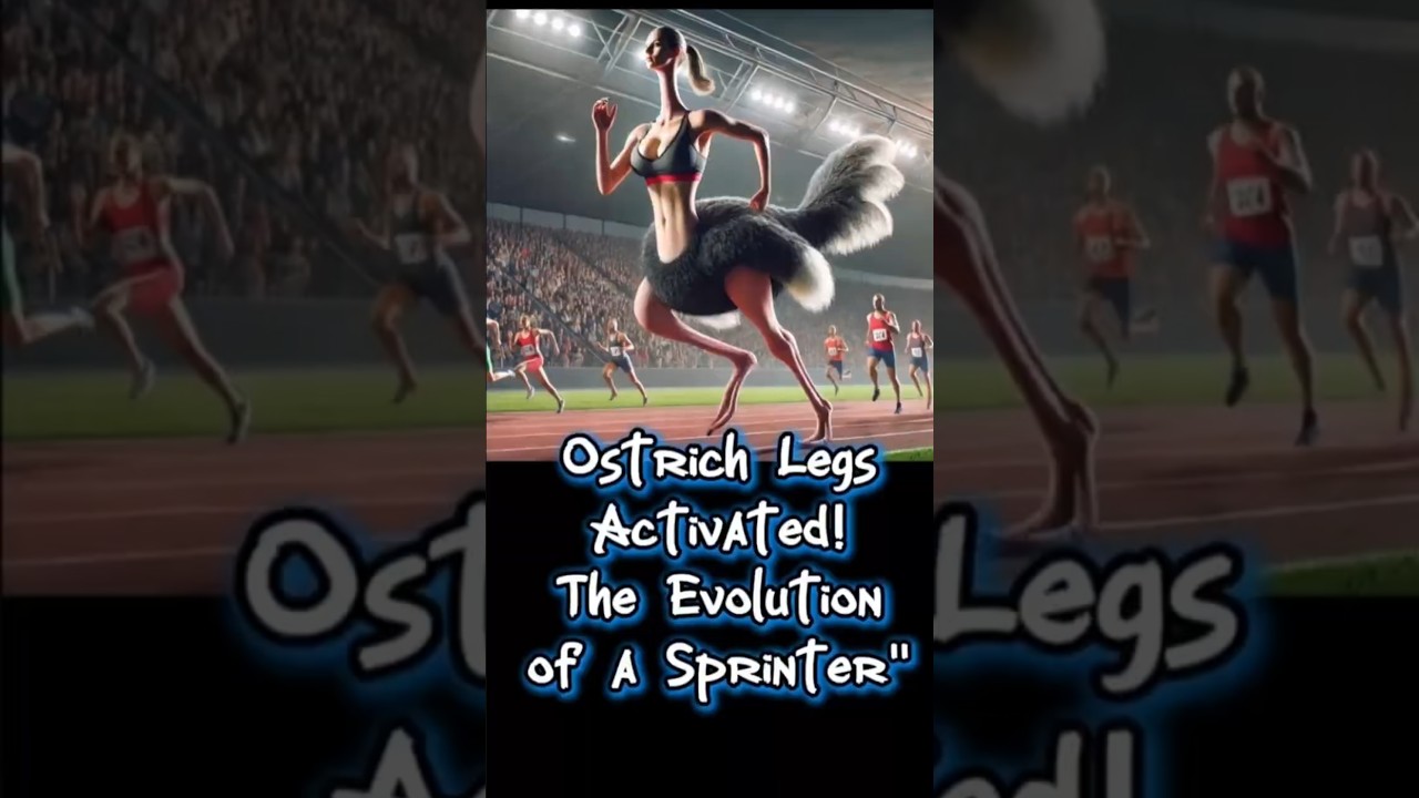 Ostrich Legs Activated: The Evolution Of A Sprinter - YouTube
