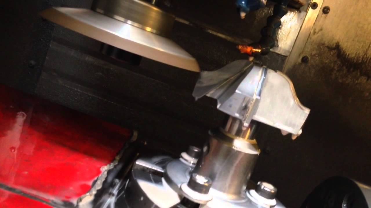 Grinding in a Haas - YouTube