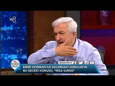 Aklımdaki Sorular Nisa Suresi 7 Eylül 2018- Prof.Dr. Mehmet Okuyan