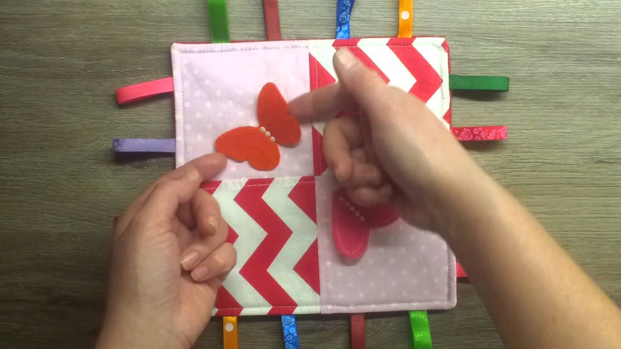 Taggie toy for baby girl... or boy ;) - YouTube