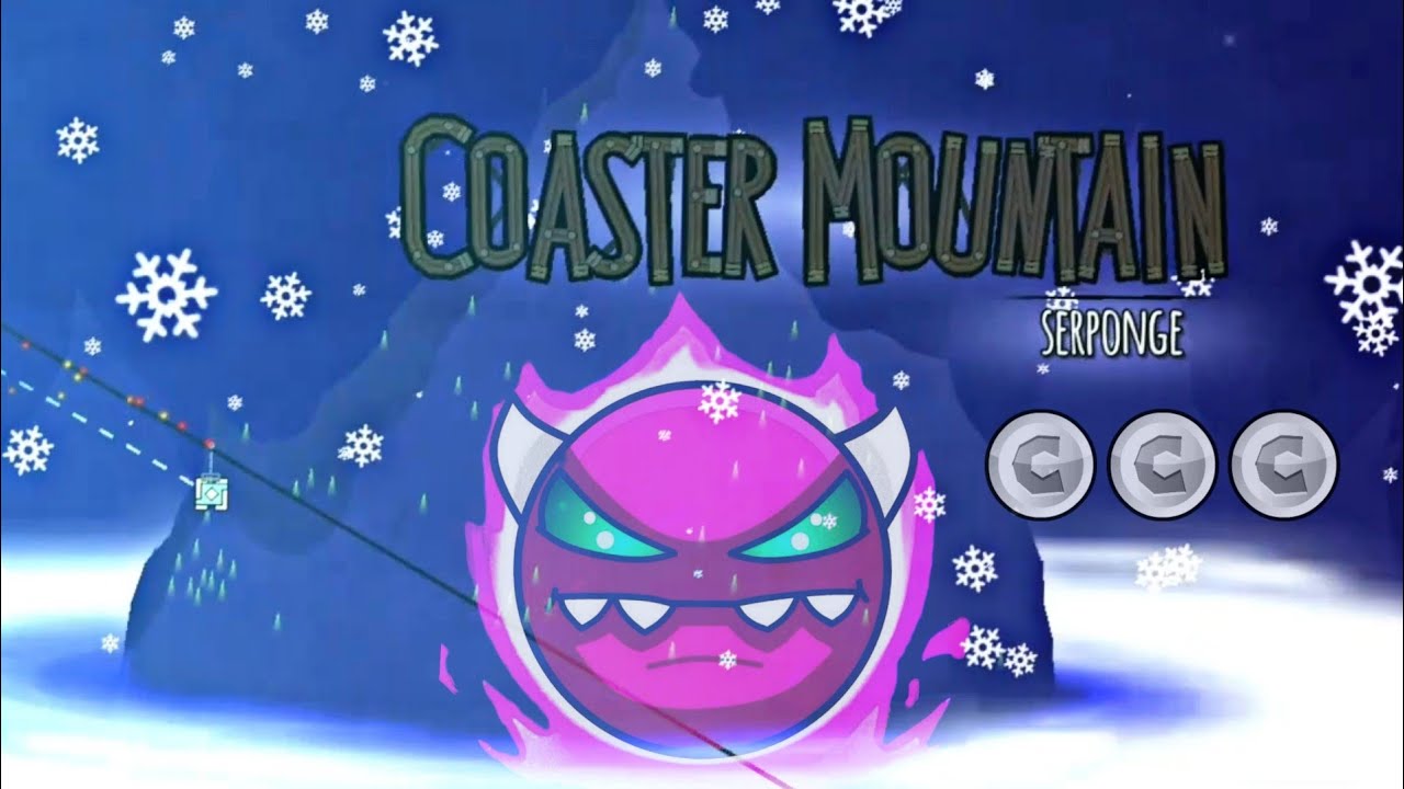 Primer nivel legendario de GD, Coaster Mountain by Serponge Geometry ...