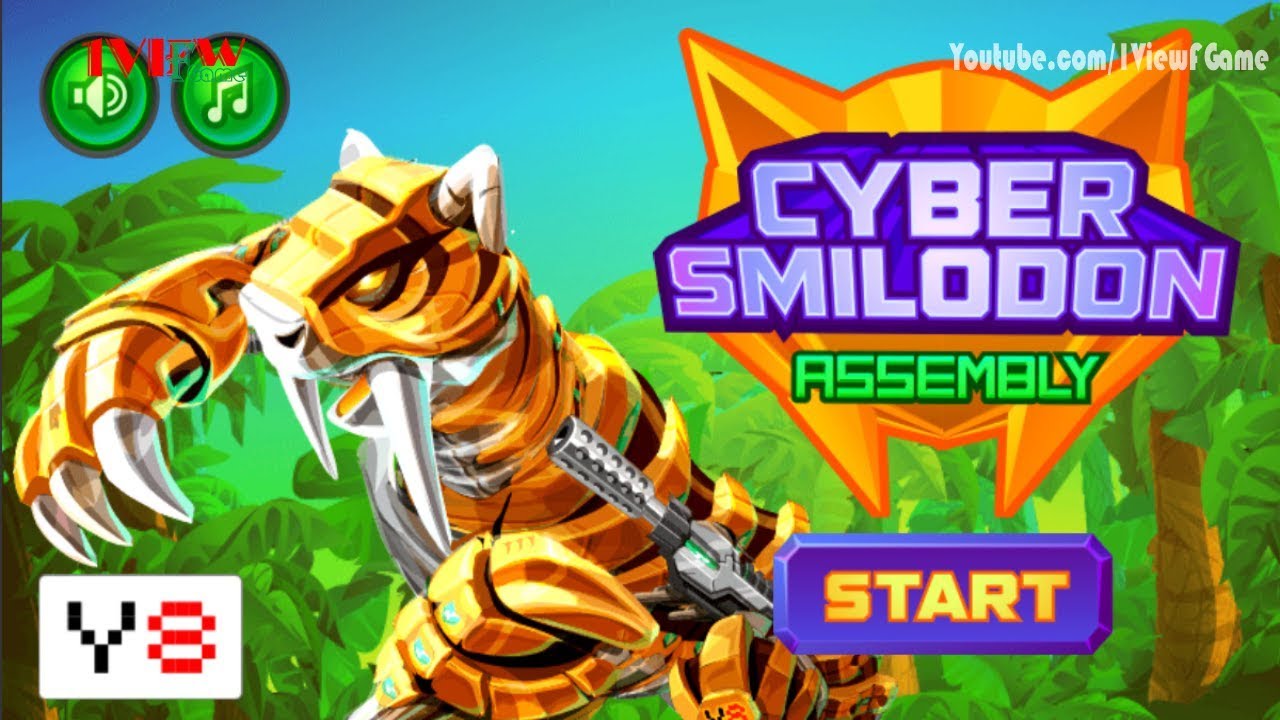 Cyber Smilodon Assembling - YouTube