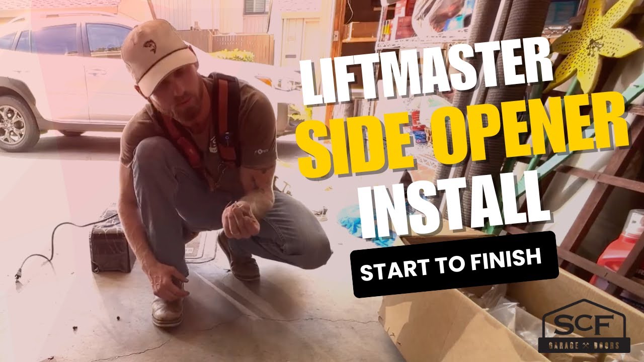 Start to Finish: How to Install a Liftmaster 98022 Side Mount Opener ...