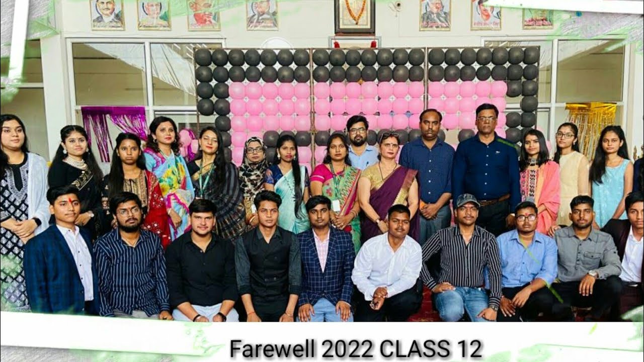 Farewell class 12th students | farewell memories 2022 | Farewell dance ...