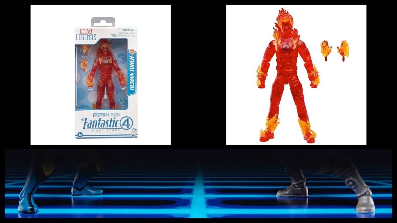MVC2 TEASER FOR MARVEL LEGENDS? MCU FANTASTIC FOUR HUMAN TORCH FIGURE ...