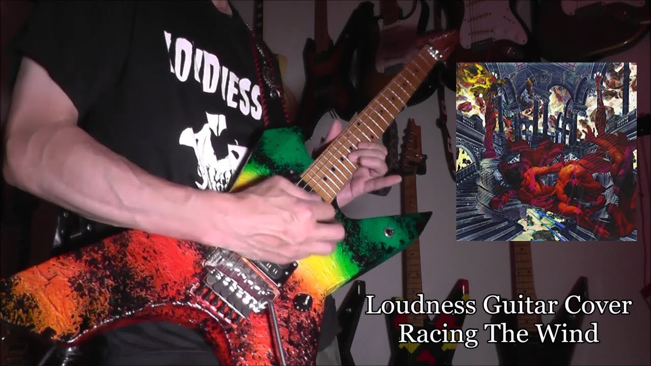 Loudness Guitar Cover / Racing The Wind - YouTube