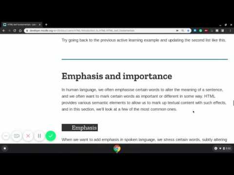 ASMR Web Dev: HTML text fundamentals - Learn web development | MDN prt 8 - YouTube