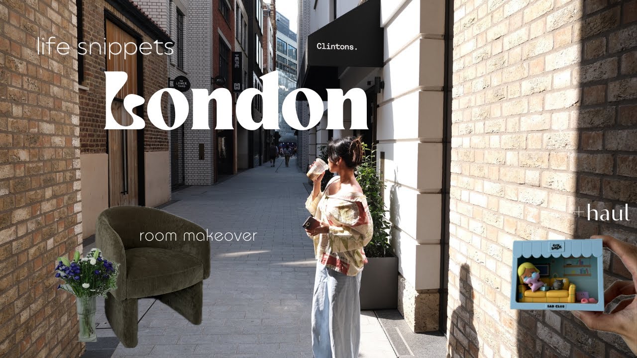 Life Snippets • back in Ldn, haul, unboxing sad club, room make over ...