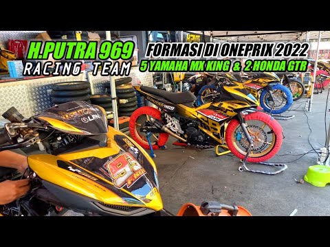 H.PUTRA 969 Racing Team Menurunkan 5 Mx-King 2 GTR di ONEPRIX 2022 ...