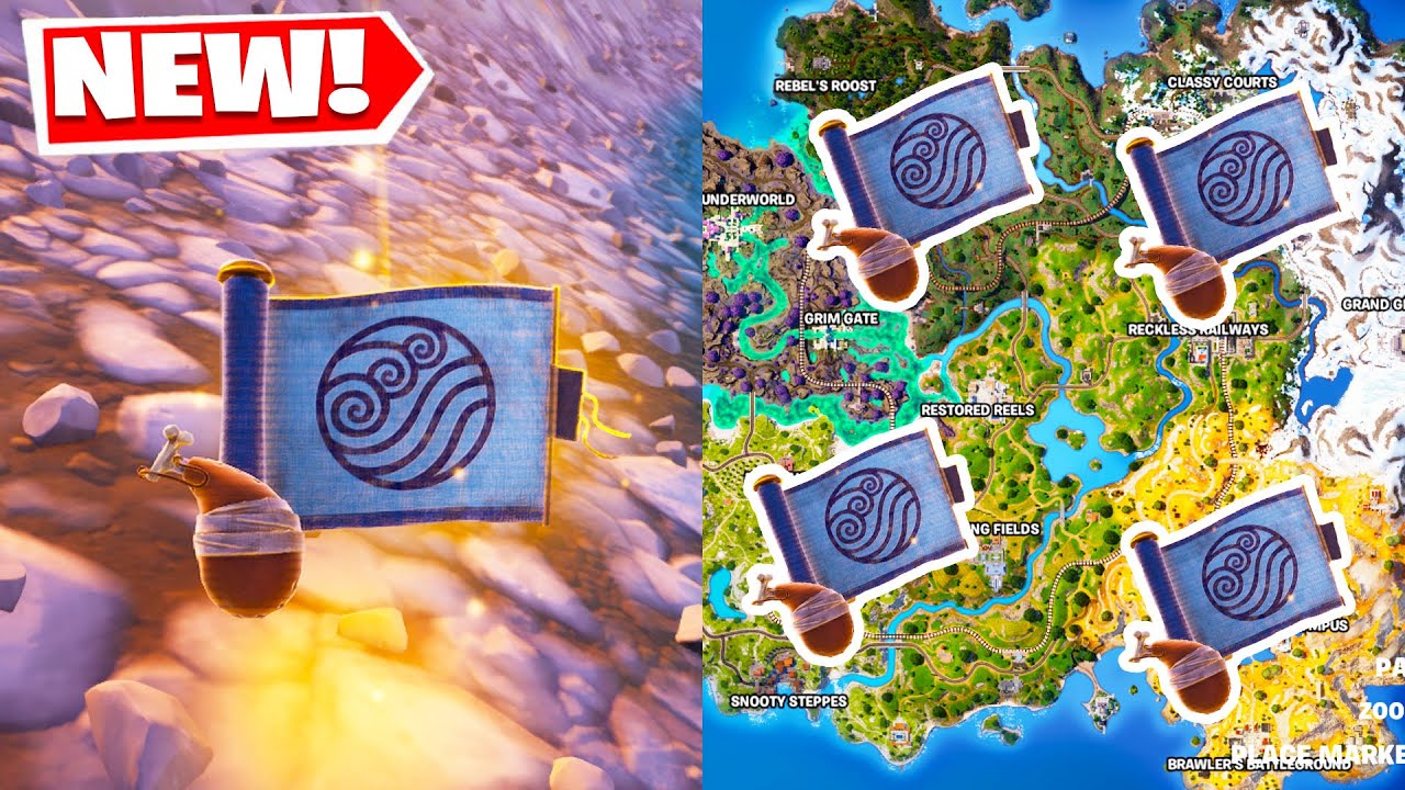 Where to find Waterbending Mythic in Fortnite - All locations for The ...