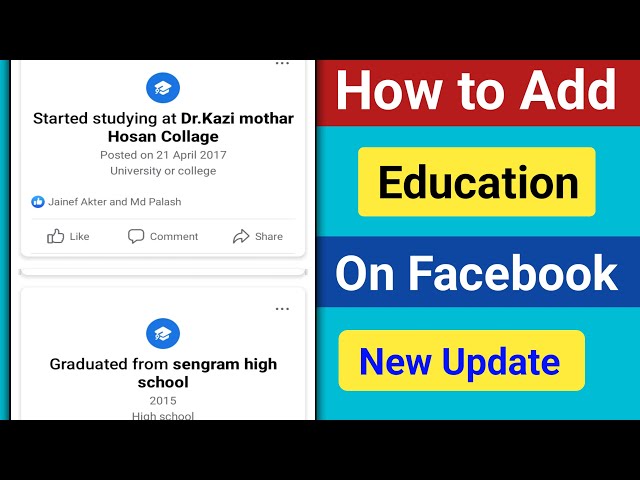 Facebook Education