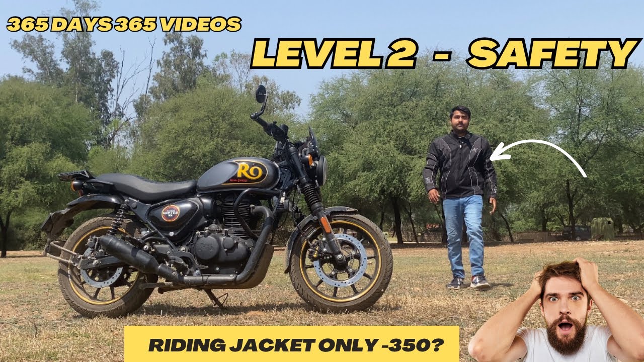 FINALLY- I BOUGHT NEW RIDING JACKET- HRX | AXOR | ROYAL ENFIELD | 12/ ...