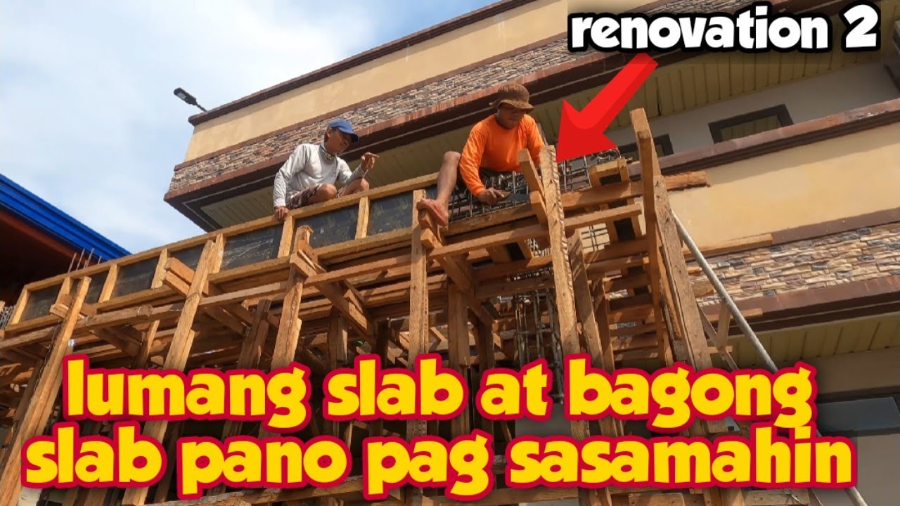 Pag Dudugtong ng Dating Slab sa Bagong Slab-RENOVATION 2 - YouTube
