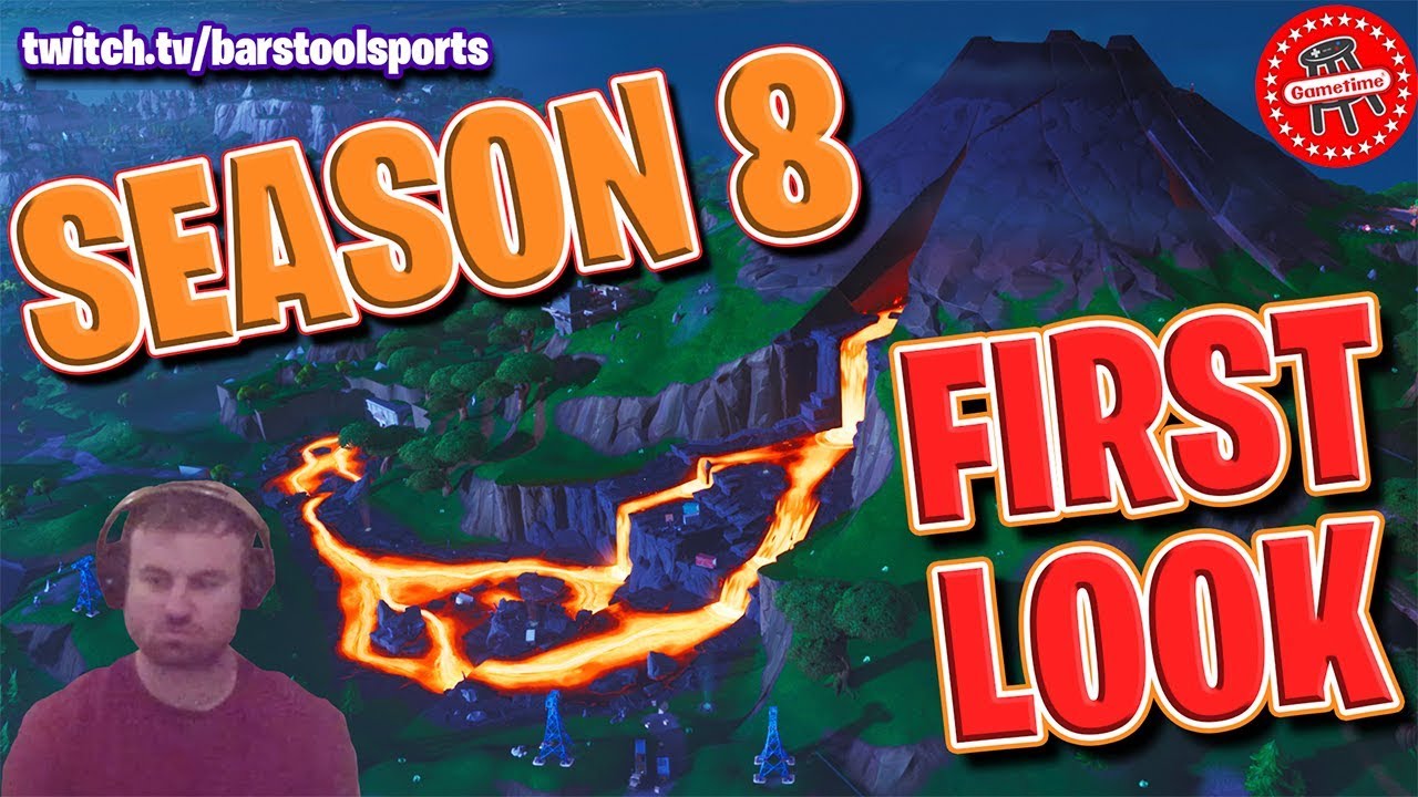 Smitty Takes A First, Intense Look At Fortnite Season 8 (FULL GAMES ...