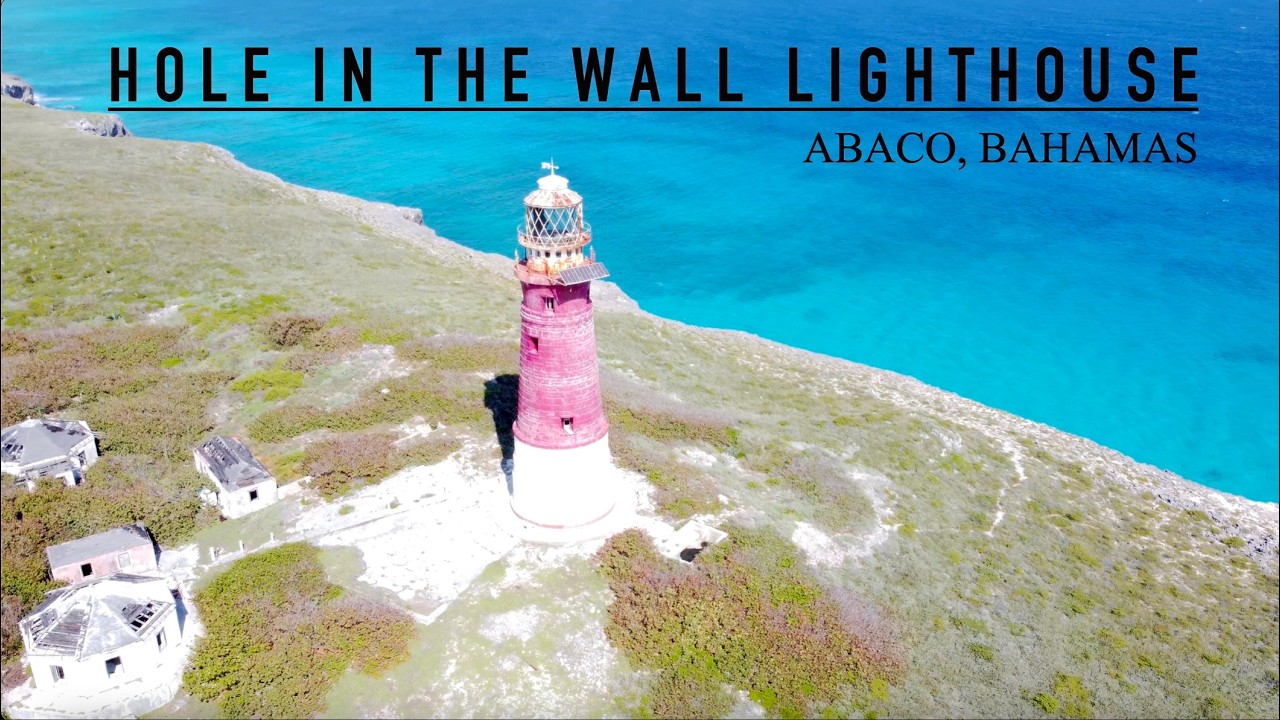 EXPLORING ABANDONED LIGHTHOUSE IN THE BAHAMAS & Blue Hole - Abaco ...