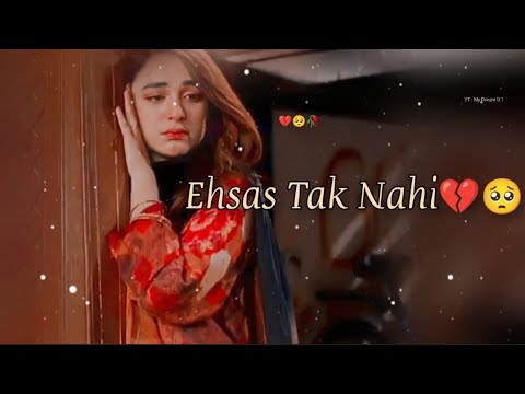 Ehsas Tak Nahi 🥺💔 Sad Hindi Shayari Status | Heart Touching Line | Sad Girl Status | Alone Girl ...