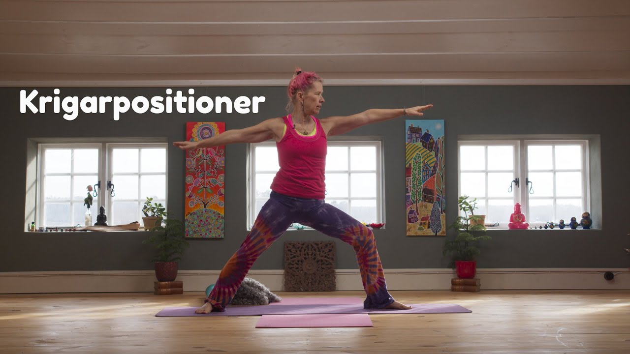 Krigarpositioner - Simply Sonia Yoga - YouTube