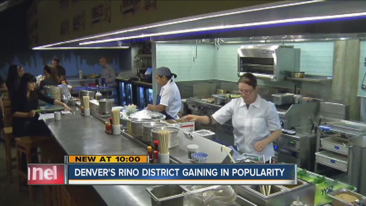 Denver's RiNO neighborhood is booming - YouTube