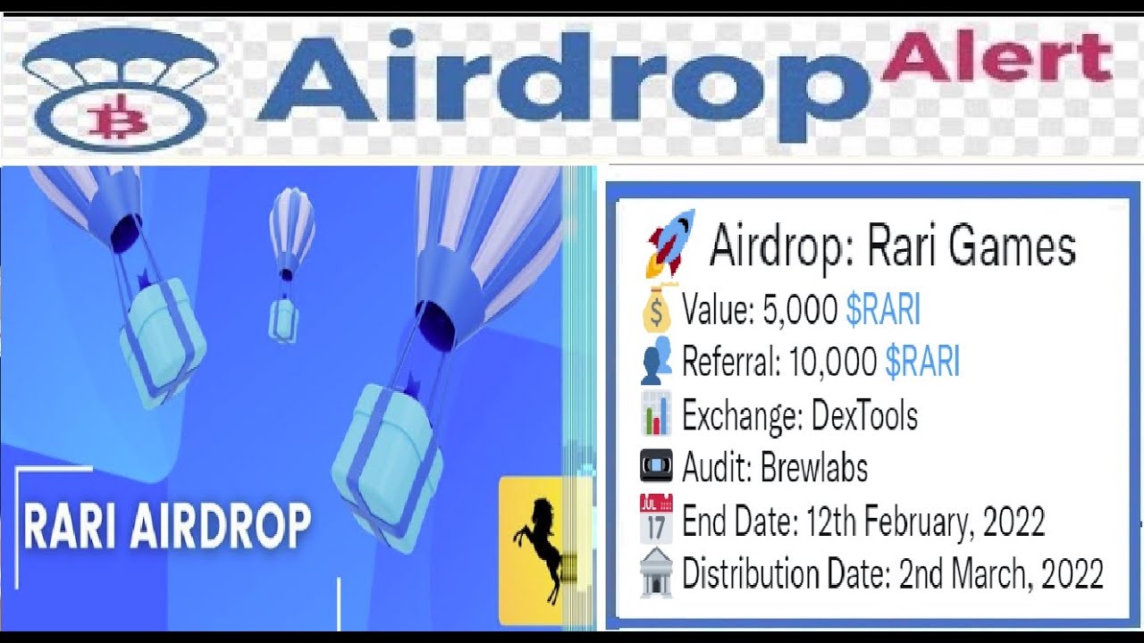 【Aidrop RARI GAME】Ganhe por Participante 5,000 Token RARI | 50 ...