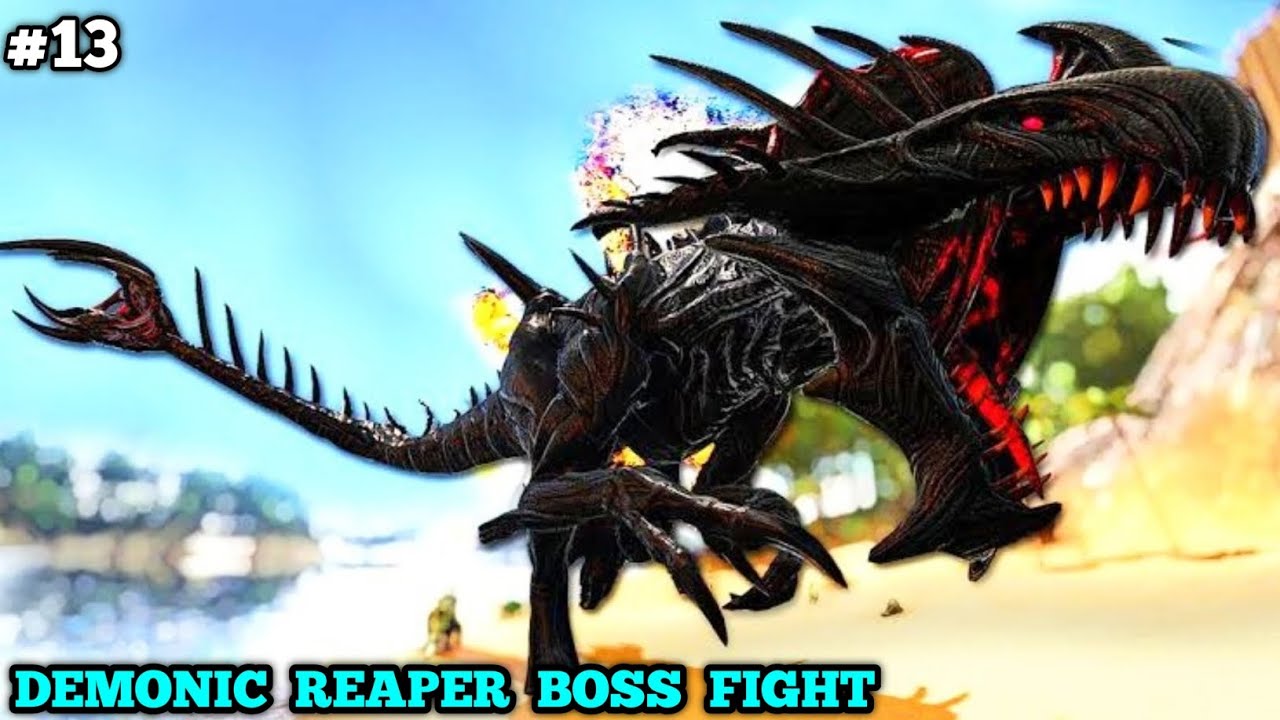 Ark Ragnarok | Primal Fear Mod | Demonic Reaper Boss Fight🔥🦖 | Jinesh ...
