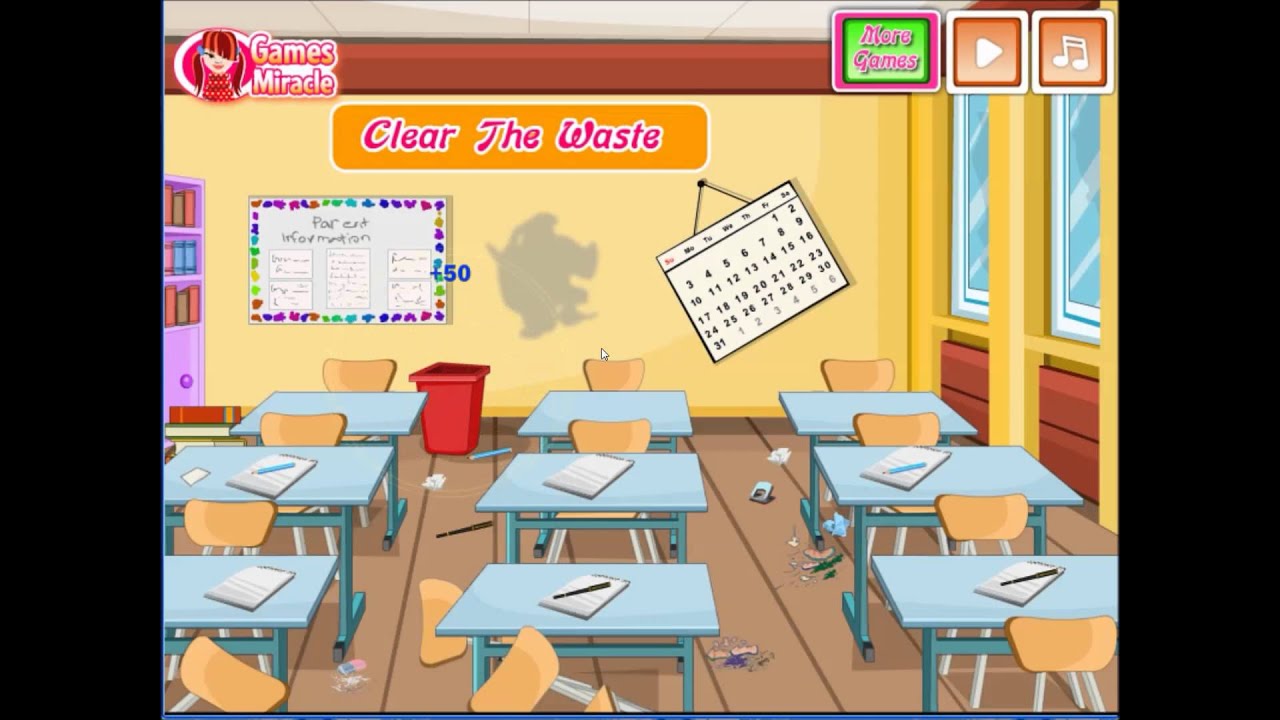 Smart Clasroom Clean Up-AMAZING GAME-School Kids Game - YouTube