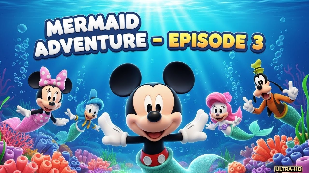 Mickey Mouse and Friends Mermaid Adventure Episode 3 | 3D Cartoon ...