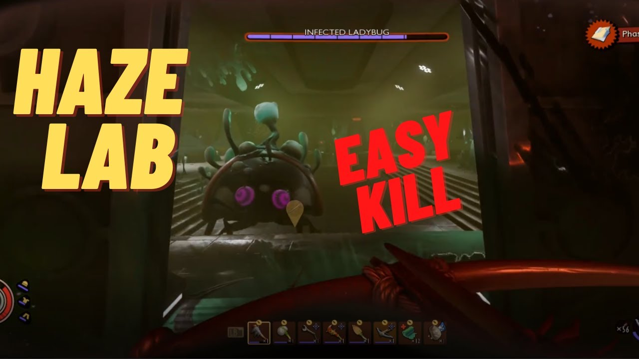 Grounded: Haze Lab Infected Ladybug - YouTube